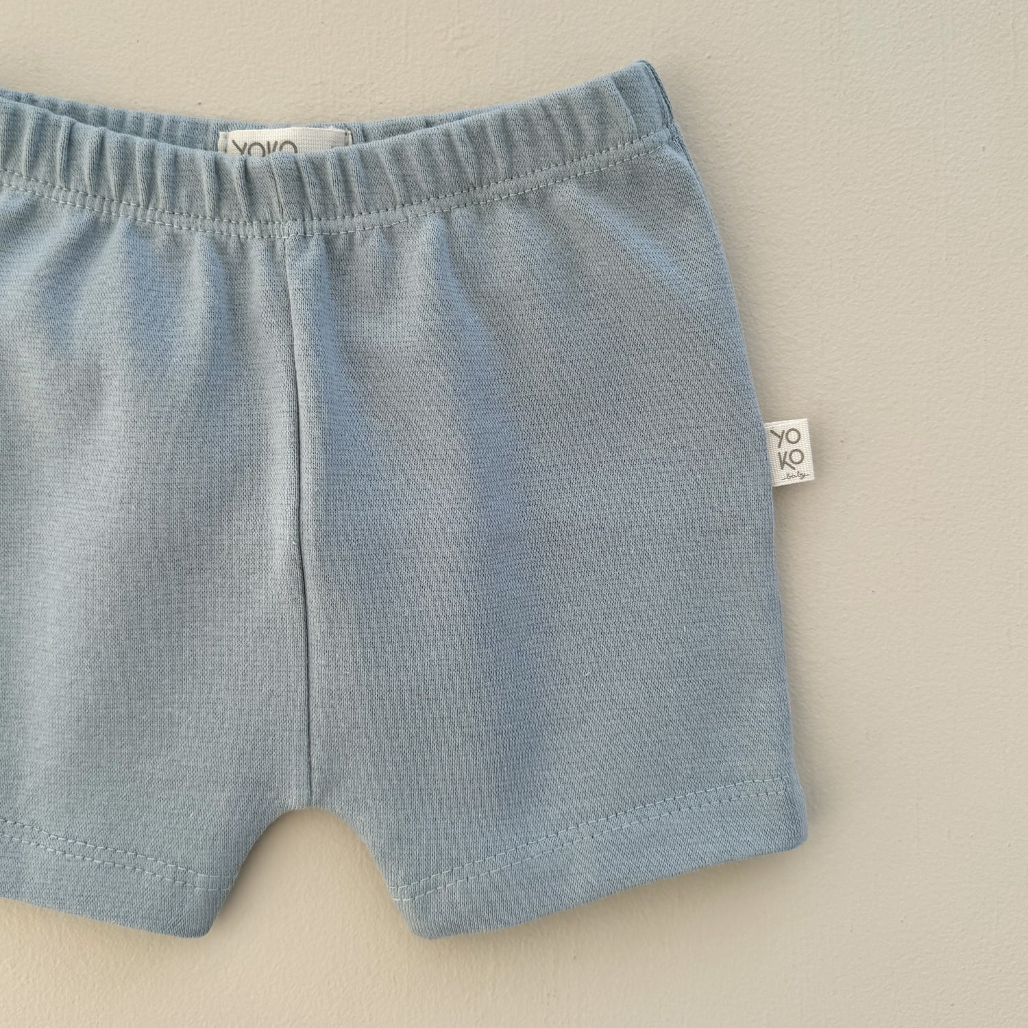 Short Bebê Slim Unissex - Azul Celeste www.yokobaby.com.br